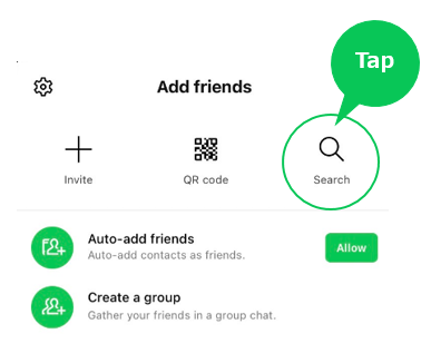 Step 2: Add your account as a friend in LINE | LINE for Business